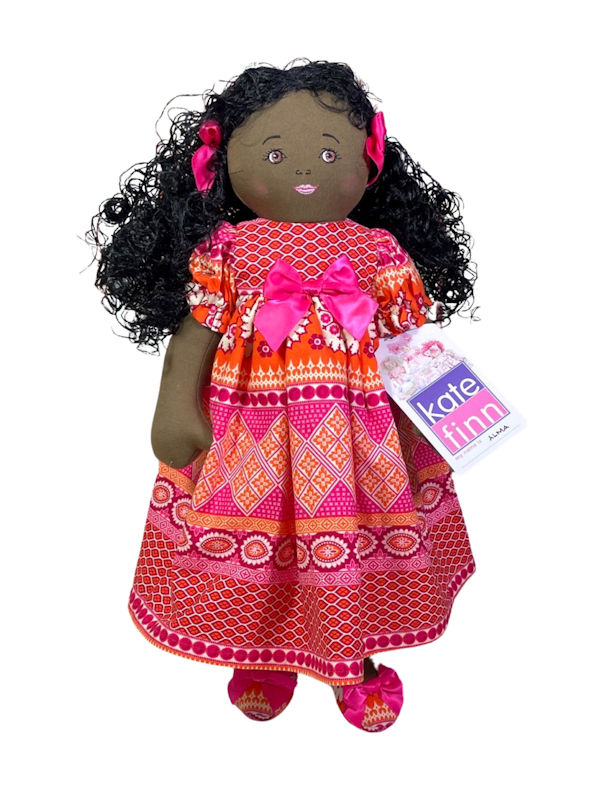 Alma 47cm Rag Doll Designed and Sold by Kate Finn Australia